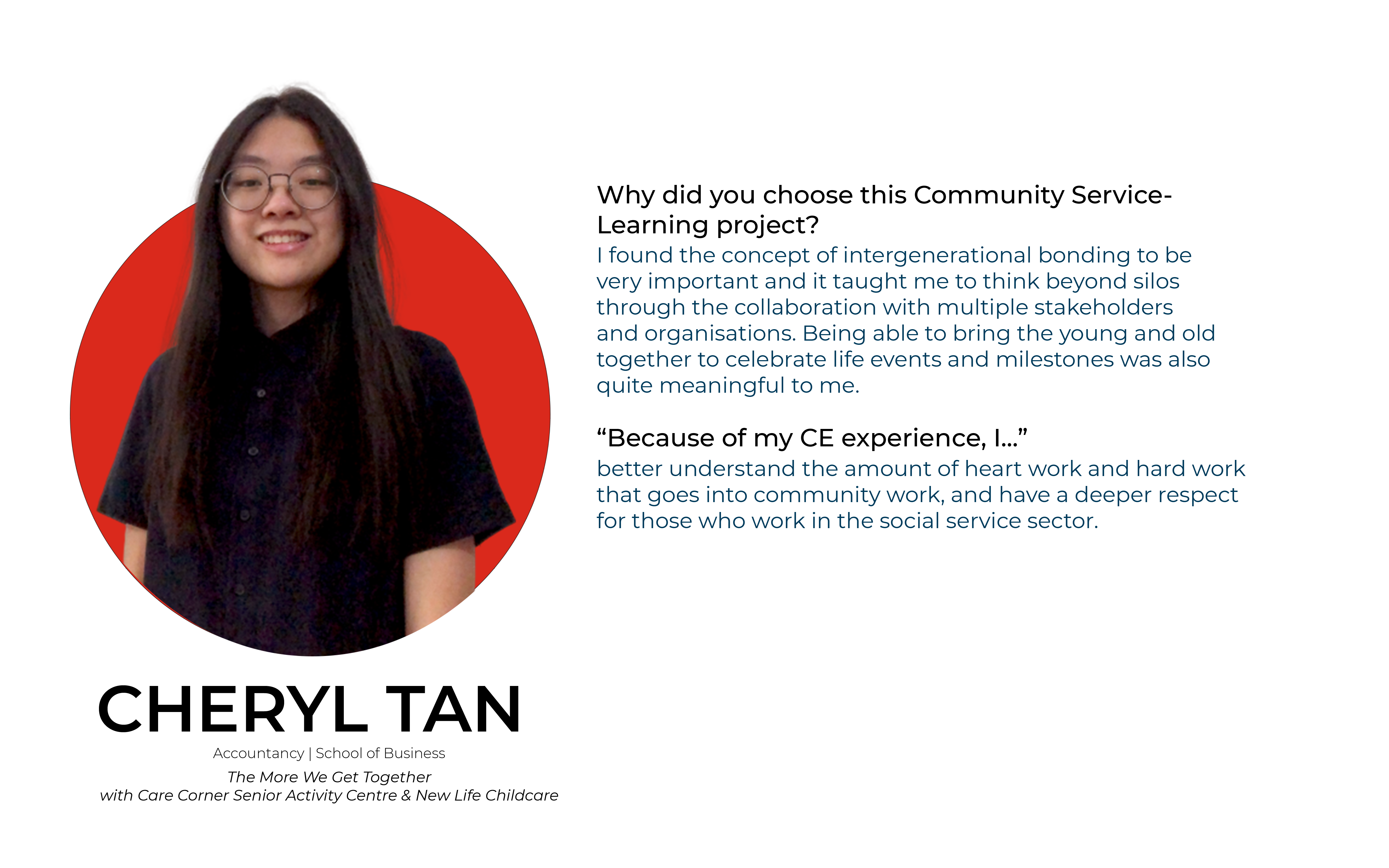 Community Service Learning | SUSS