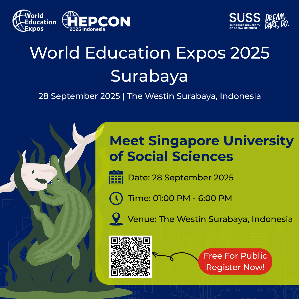 World Education Expos 2025 Surabaya | SUSS