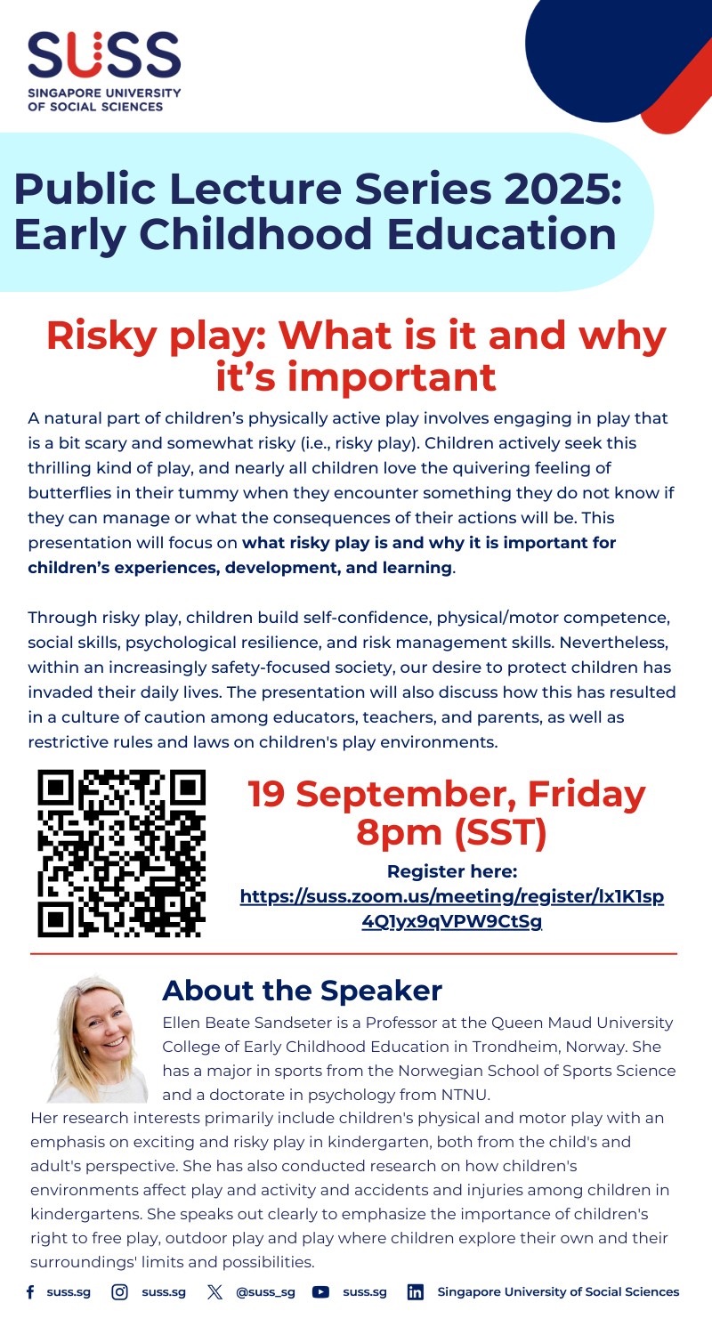 SUSS ECE Public Lecture Series | SUSS